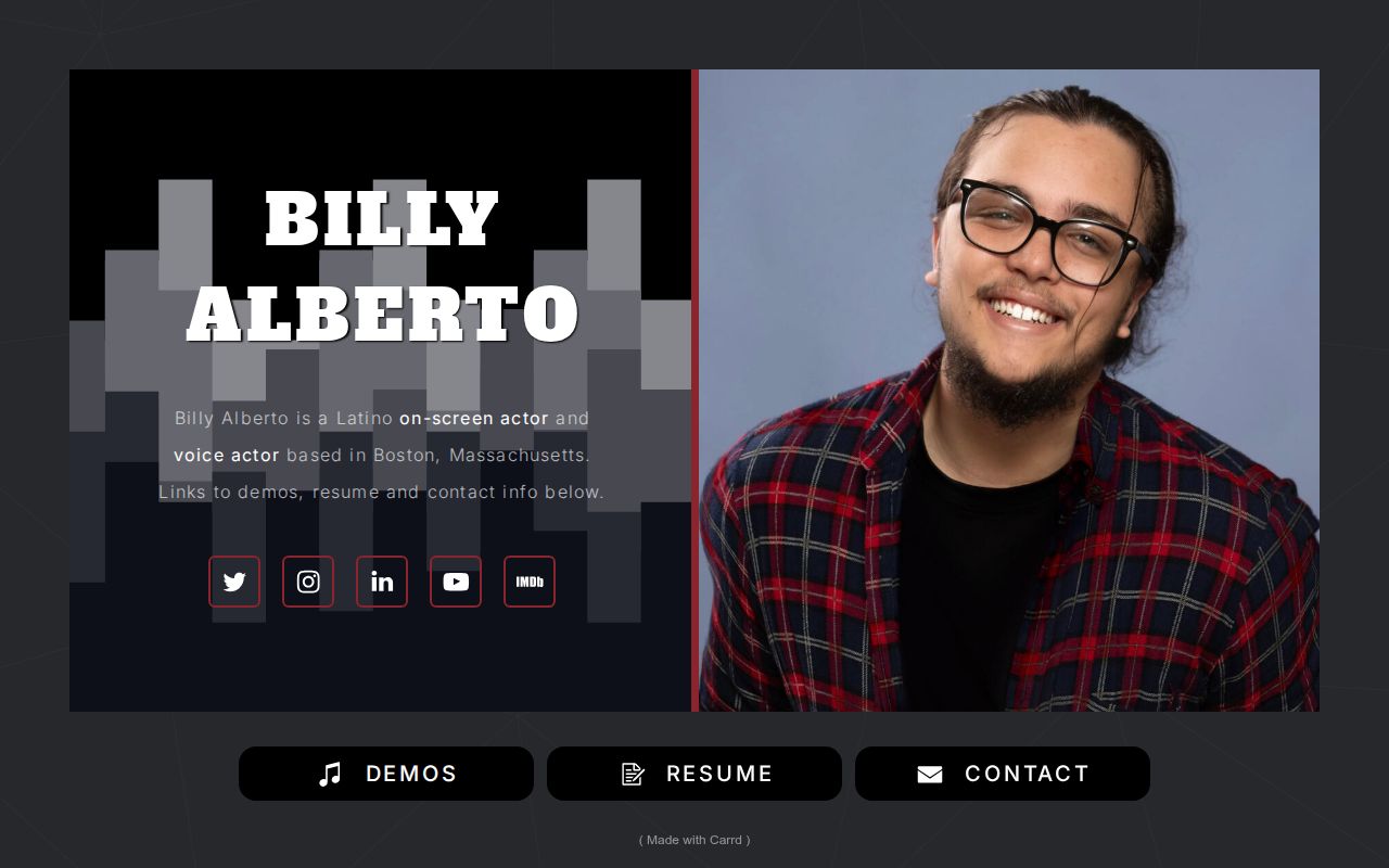 Billy Alberto - Actor